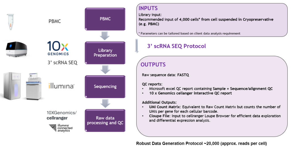 Single cell 3’ RNA Sequencing Service - Almac