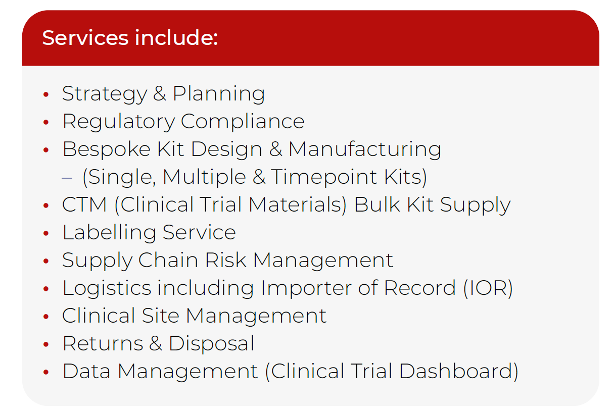 Clinical Trial Specimen Collection & Logistics Service - Almac