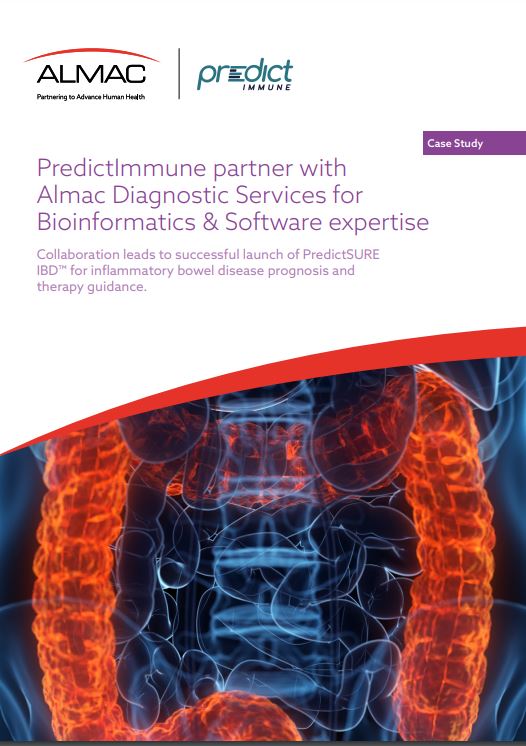 PredictImmune partner with Almac Diagnostic Services for Bioinformatics & Software expertise - Almac